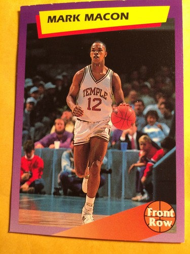 1991-92 Front Row Dream Picks #57 Mark Macon Rookie Basketball Card Nm ...