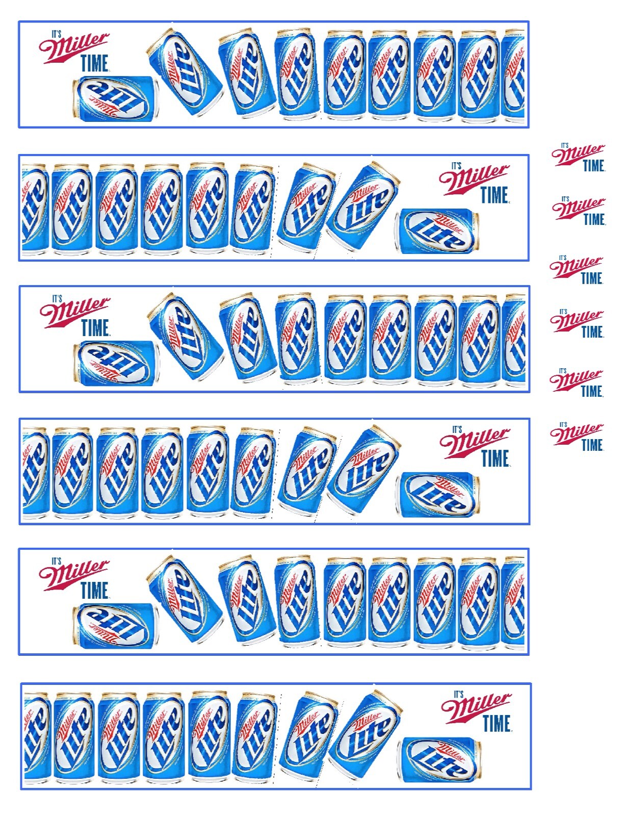 O Scale Truck / Trailer Decals. " Miller Lite " | eBay