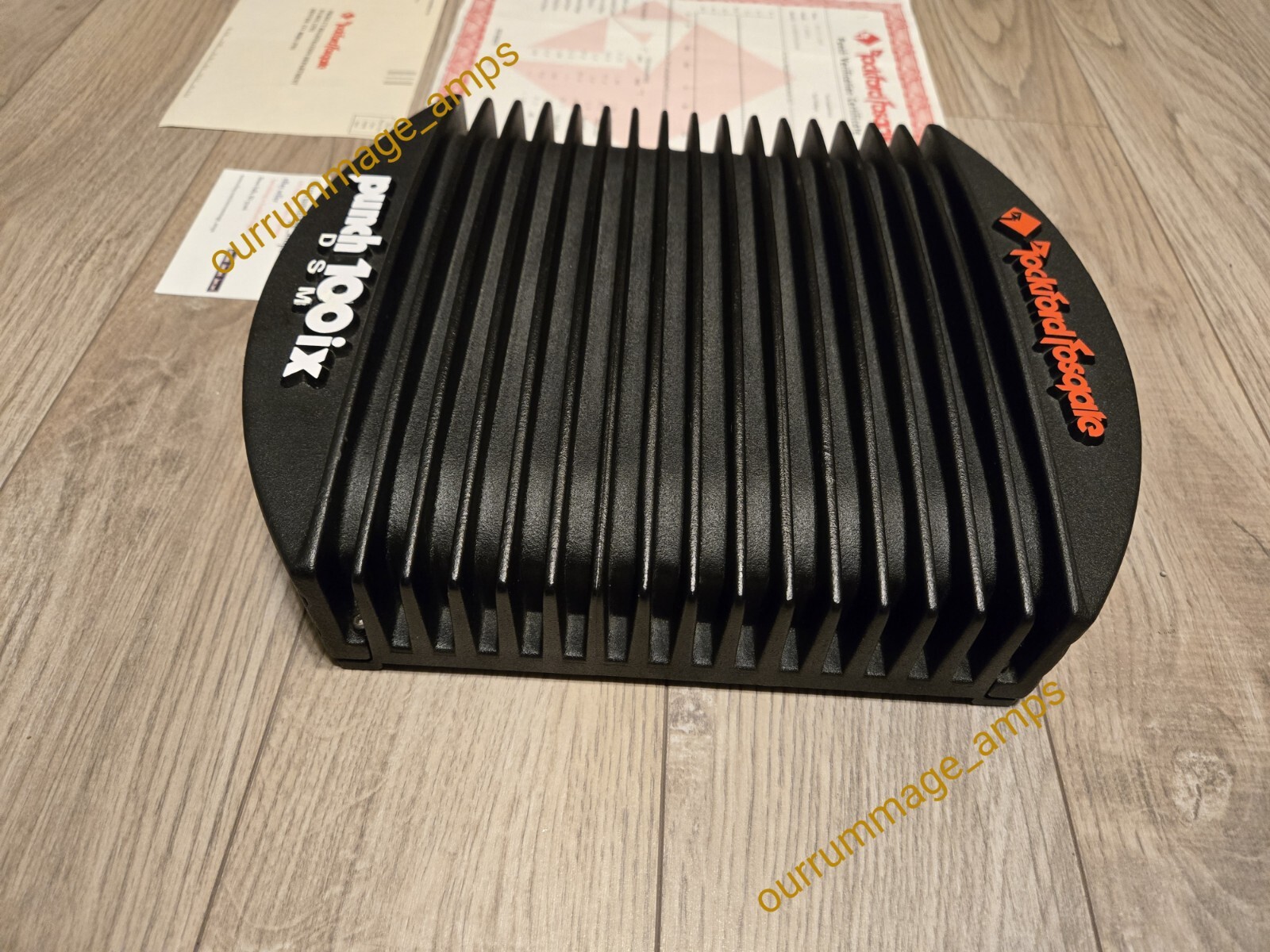 Rockford Fosgate PUNCH 100ix DSM Car Audio Amplifier 🇺🇸 OLD SCHOOL | eBay