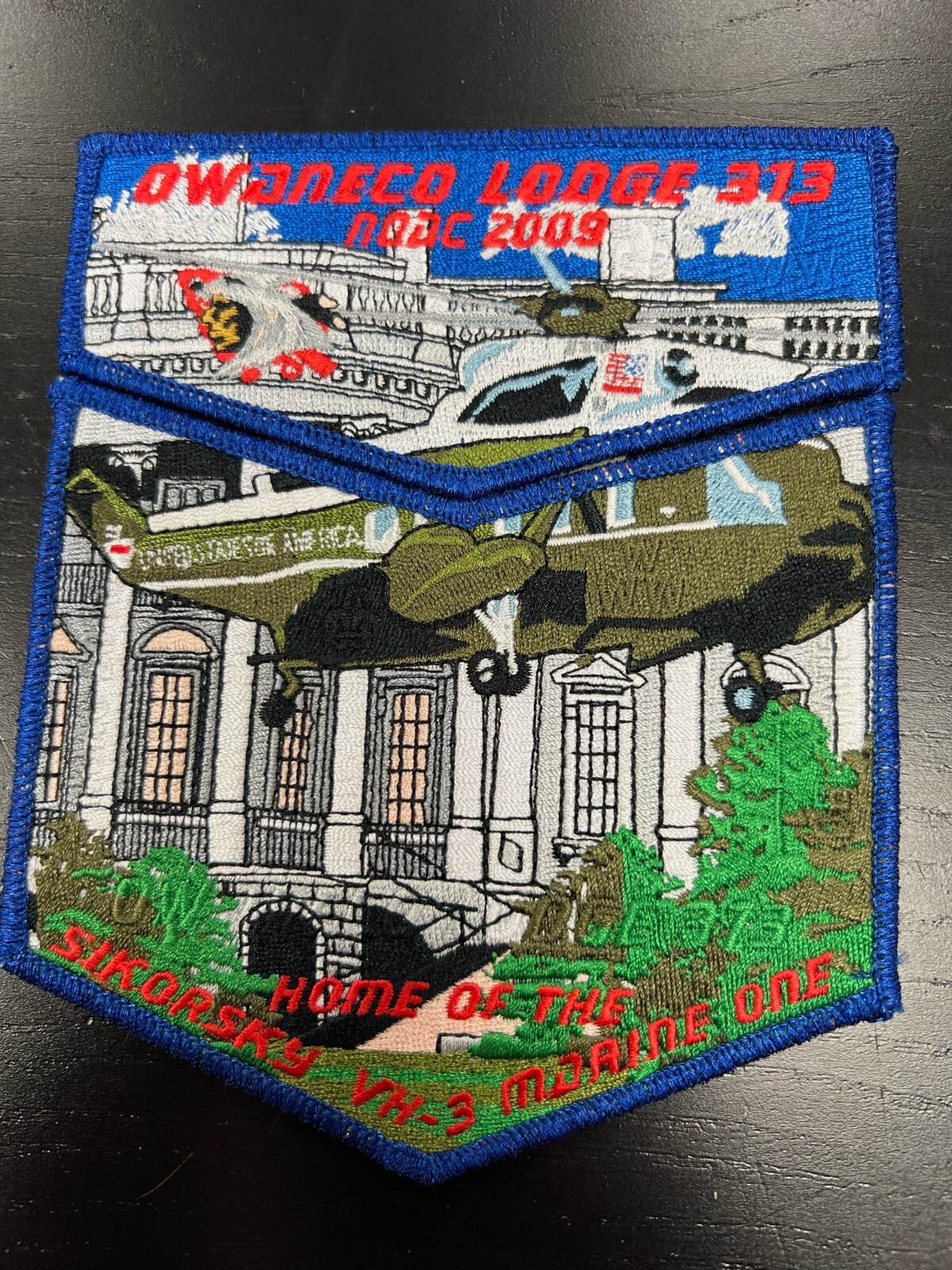 BSA Order of the Arrow Owaneco Lodge #313 2009 NOAC Pocket Flap Patch ...