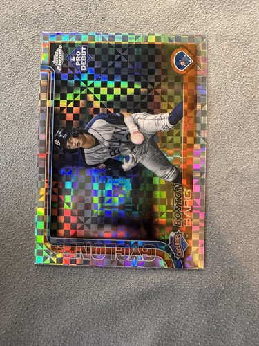 Boston Baro 2025 Topps Pro Debut #PDC-98 Mets / Cyclones Chrome X ...