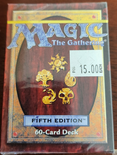 MTG: 5th EDITION Sealed Starter Deck/Pack - English-Free Shipping ...