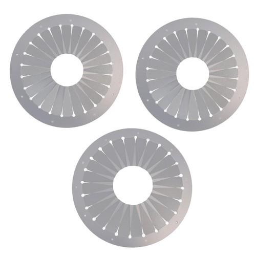 3 Pieces Rosette Maker Rose Maker Rosette Maker Template 12cm,15cm,9cm ...