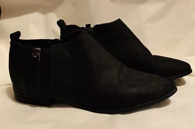 RESTRICTED Black Ankle Boots/Booties Womens Size 6.5 | eBay