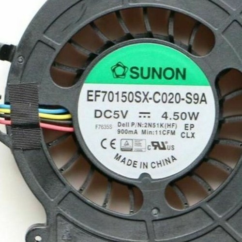 Dell Optiplex 3040 3046 3060 3070 5040 7040M Micro Desktop Cooling Fan ...