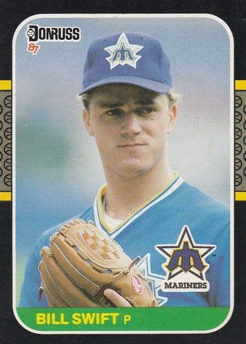 FREE SHIPPING-MINT-1987 Donruss Seattle Mariners Baseball Card #517 ...