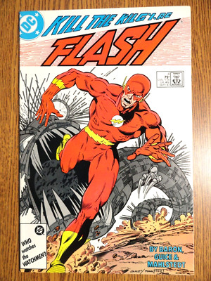 The Flash V 2 #4 Baron & Guice VF + Kilg % Re Robot Charlie Ouest 1st ...