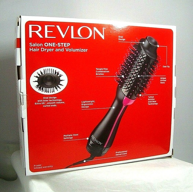 Revlon Pro Collection One Step Hair Ionic Dryer and Brush Styler ...