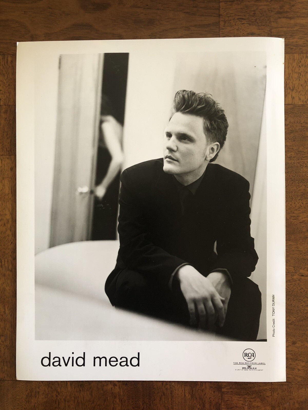 Musician DAVID MEAD Vintage 8x10 B&W Press Photo - Image 2 | eBay