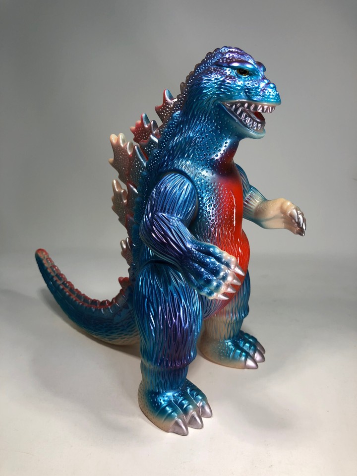 Marusan 1962 King Godzilla lucky bag flesh soft vinyl sofubi toy Bullmark Marmit | eBay