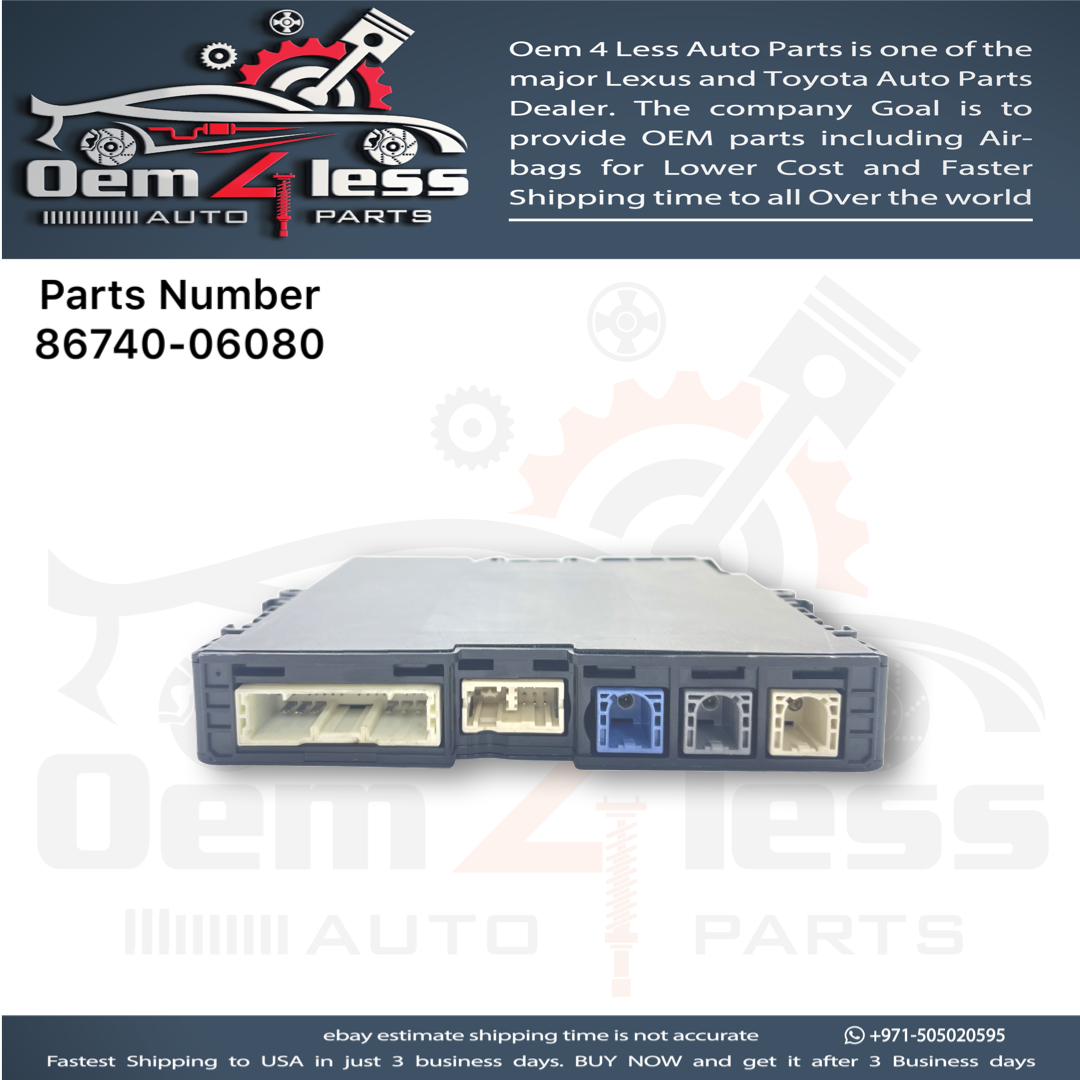Lexus Es350, ES300h telephone Transceiver, Telematics Module OEM 86740 ...