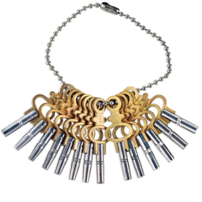 ToolTreaux Complete Watch Repair Key Set Solid Brass Keys Watch ...