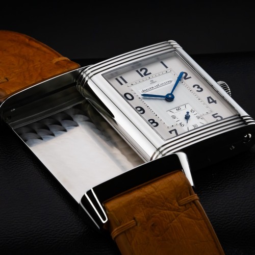 Jaeger-LeCoultre Reverso Classic Duo Stainless Steel Q2718410 4 Straps ...