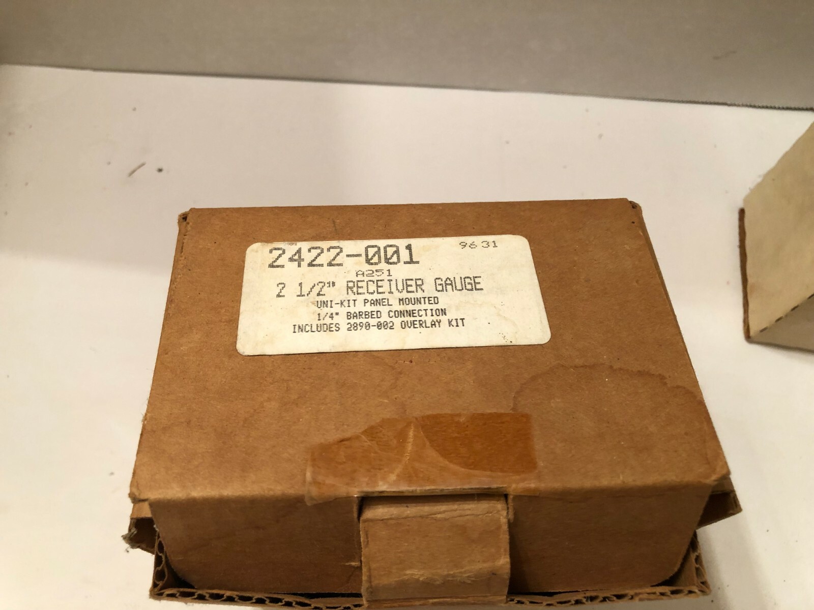 Invensys 2422-001 2-1/2" Receiver Gauge w/Mount and Overlay Kits (A-41 ...