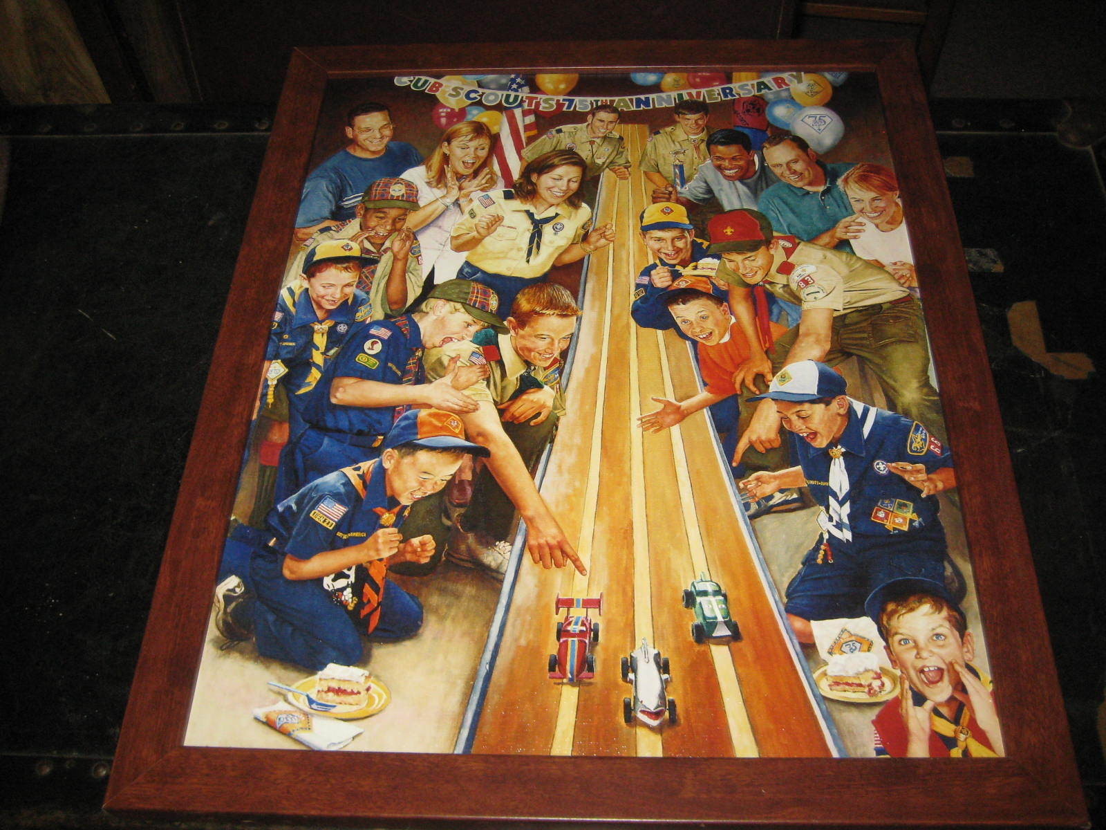 Joe Csatari Cub Scouting 75th Anniversary Framed Print | eBay
