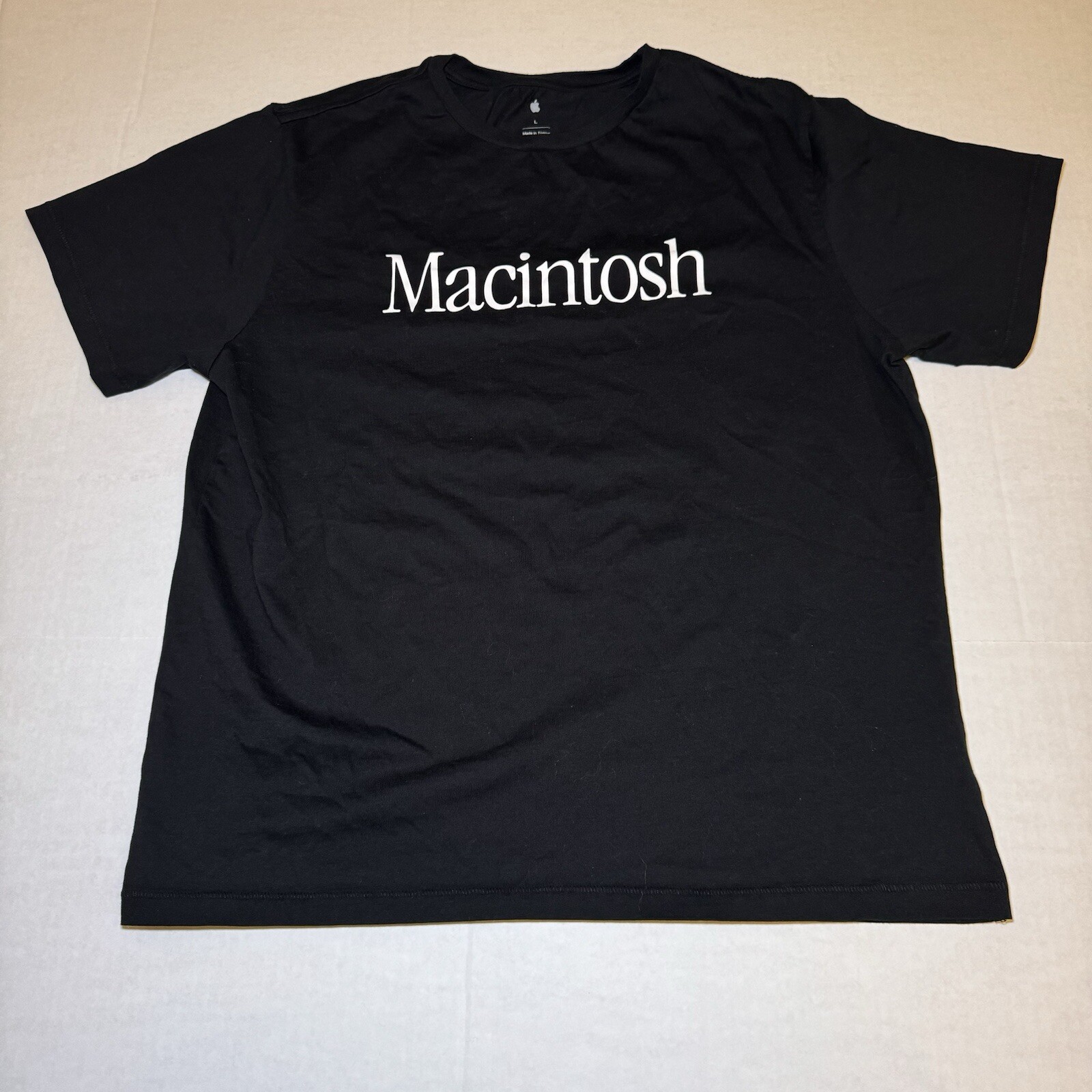 READ Apple Inc Black T-Shirt Macintosh Apple Exclusiv… - Gem