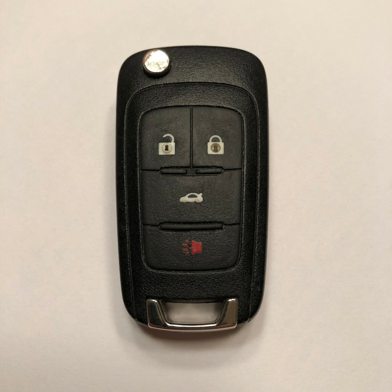 OEM Chevy Keyless Entry Remote Fob 4 Button Flip Key OEM Chevrolet ...