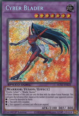 Yugioh / Cyber Blader / Secret Rare / SGX1-ENE21 New | eBay