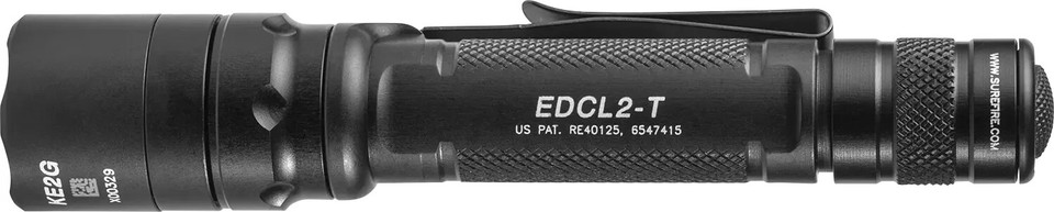 SUREFIRE EDCL2-T DUAL-OUTPUT LED EDC FLASHLIGHT - BRAND NEW 1200/5 ...
