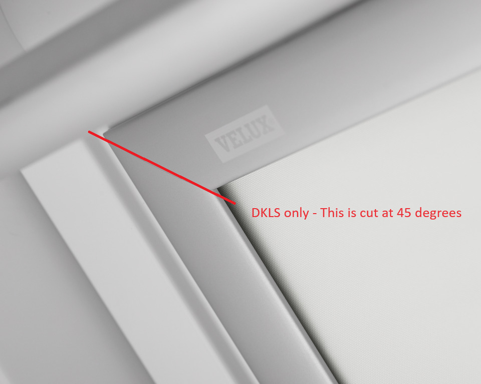Velux Blinds DKL S Replacement End Caps 948595 - Genuine Velux Part ...