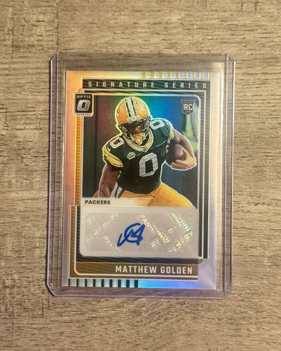 2025 Panini Donruss Optic - Matthew Golden Signature Series Auto RC ...