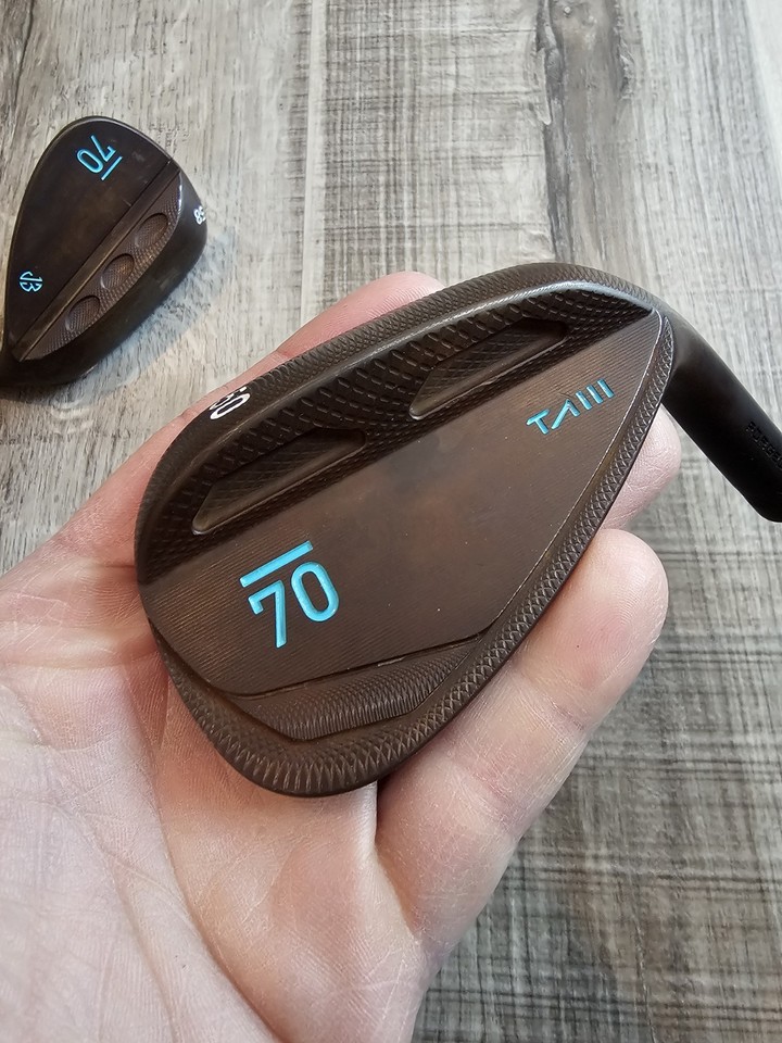 Sub 70 TAIII/JB V2 Combo 3 Wedge Set HEADS ONLY, .355" Raw Plum Finish ...