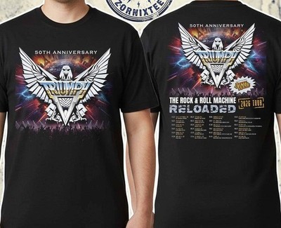 Triumph Band 50th Anniversary The Rock And Roll Machine Reloaded T ...