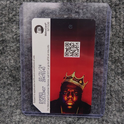 Limited Edition Biggie Smalls “The Notorious B.I.G.” Subway NYC Metro ...