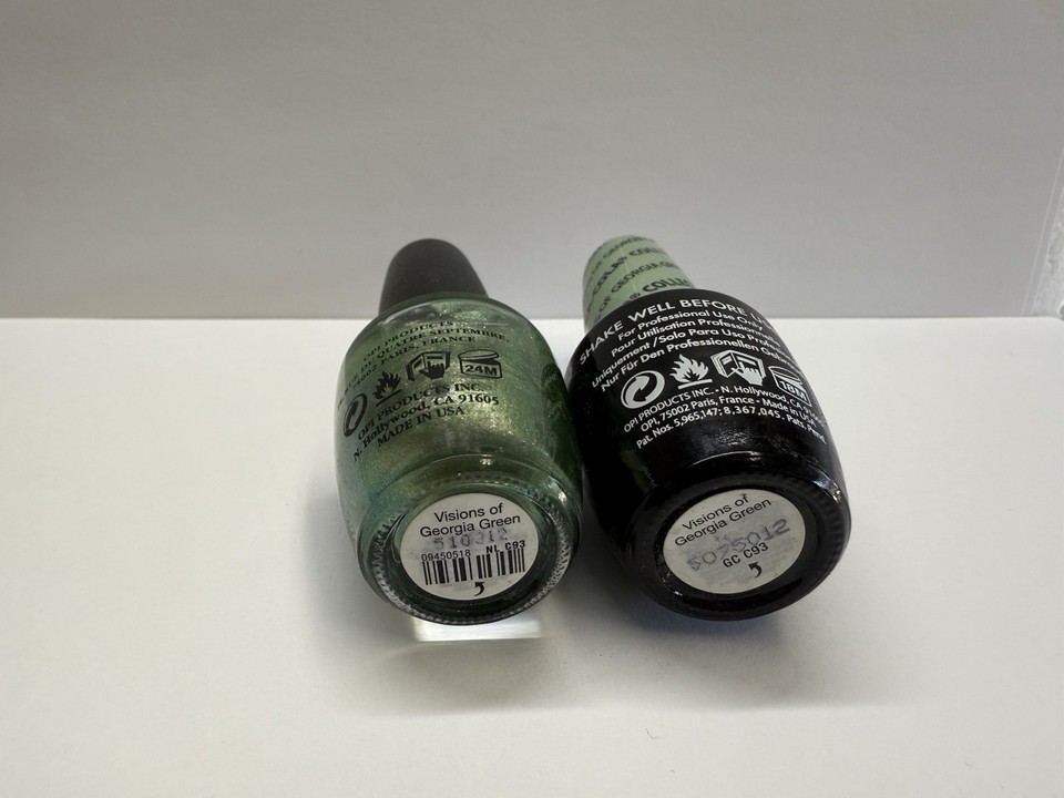 OPI GELCOLOR + MATCHING GEL POLISH VISIONS OF GEORGIA GREEN (GC C93 ...
