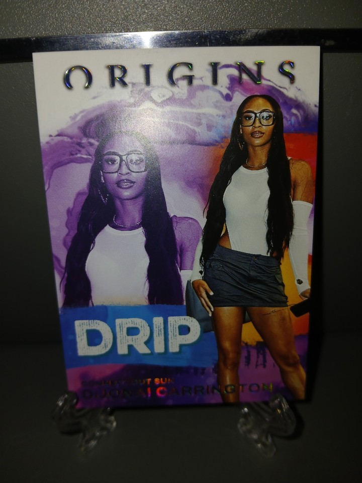 DIJONAI CARRINGTON DRIP ORIGINS 2024 WNBA DRIP SP #9 DALLAS WINGS SUN ...