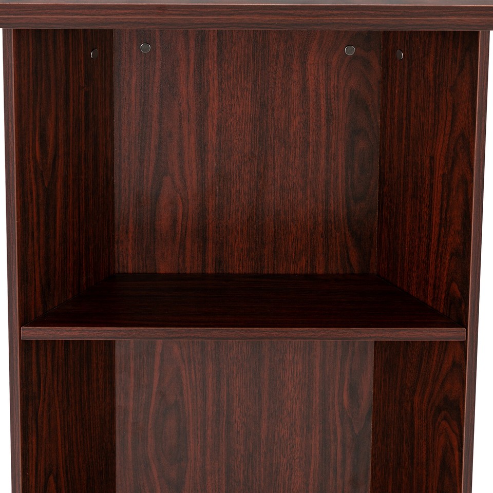 46" Woood Podium Conference Pulpit Podium Speech Church Lectern Stand ...