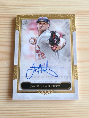 2020 TOPPS FIVE STAR JACK FLAHERTY FIVE STAR AUTOGRAPH CARD #FSA-JF ...