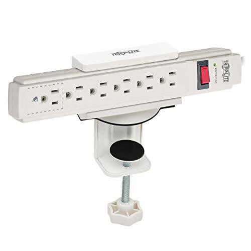 Tripp Lite Power Strip Holder, Desk Clamp Power Strip Mount, Surge ...