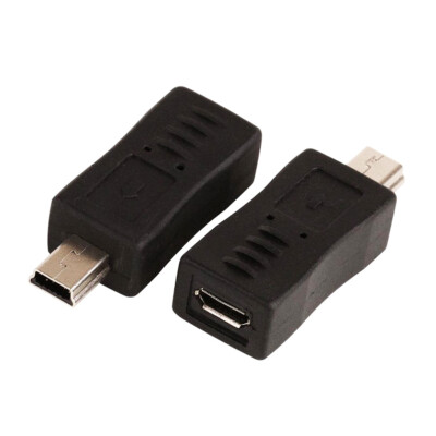 USB 2.0 Mini B 5-pin Male to Micro B 5-pin Female Adapter Converter ...