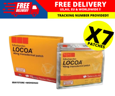Patch Locoa Transdermal | 7 patches/pack -FREE SHIPPING | eBay