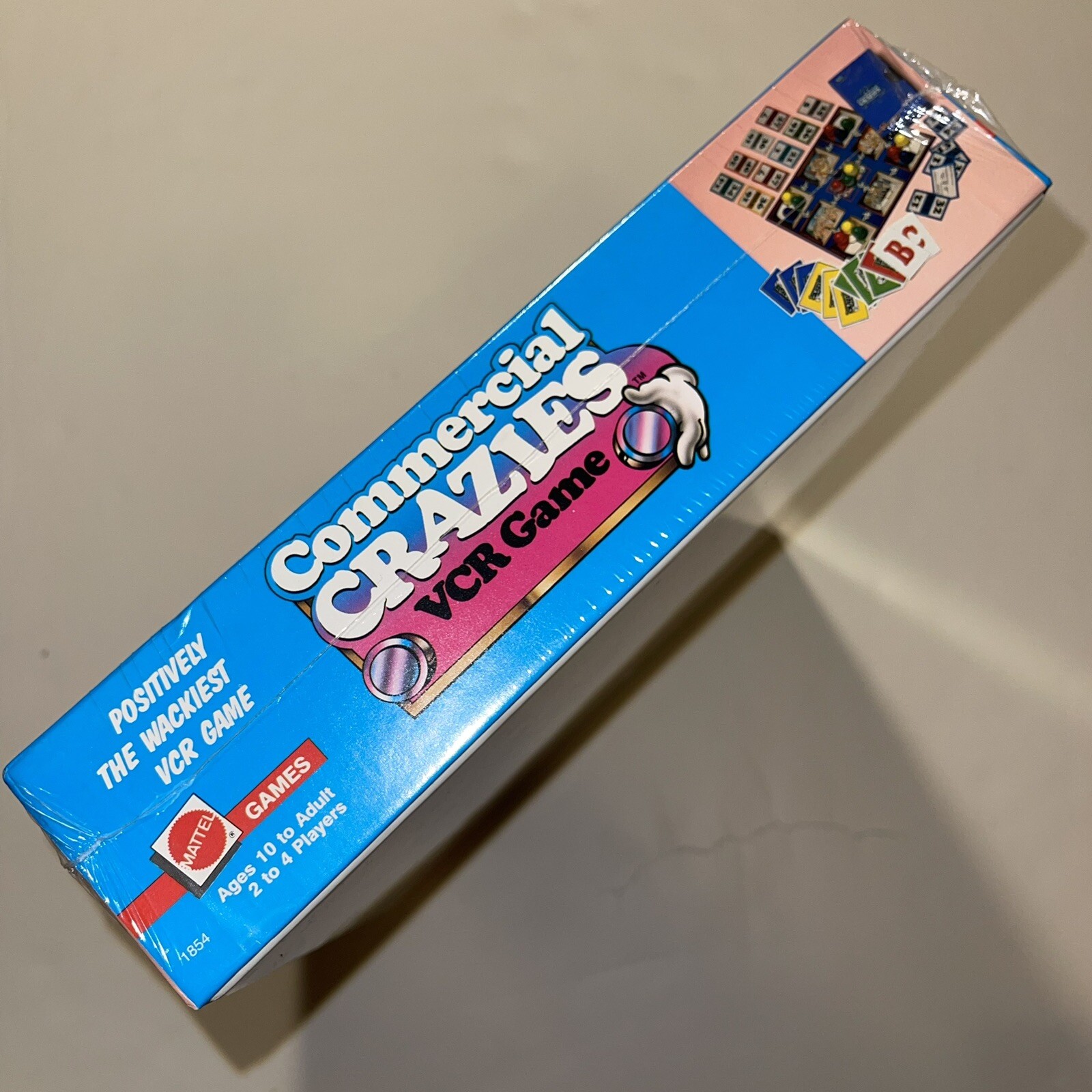 Commercial Crazies VCR Board Game Mattel Vintage 80s Complete for sale ...