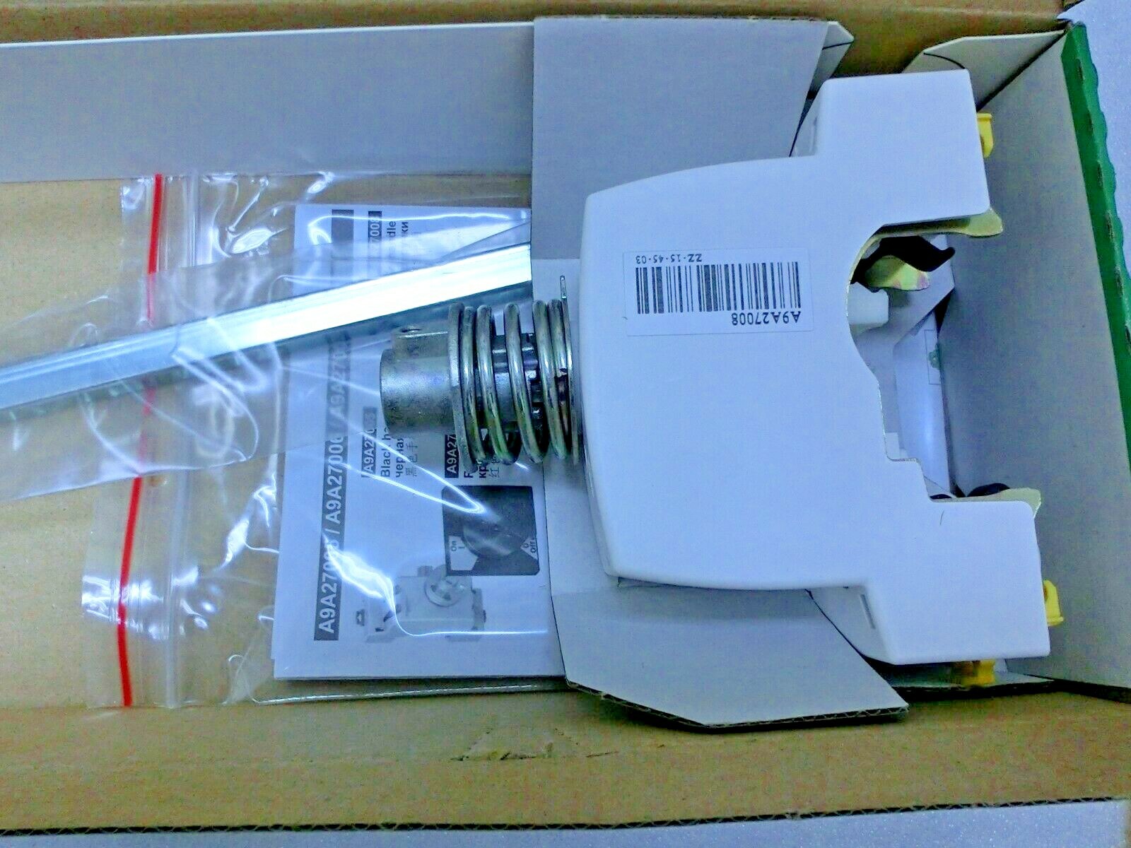 Schneider A9A27008 Mechanism for Rotary Handle,Acti 9,ic60,UnUsed^94817 ...