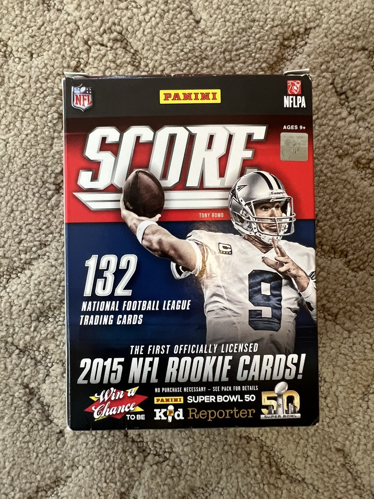 2015 SCORE PANINI NFL ROOKIE CARDS BOX (OPENED, CARDS GREAT CONDITION ...