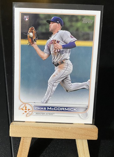 Topps 2022 Series 1 Chas McCormick Rookie Card RC #135 Houston Astros ...