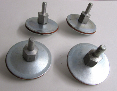 Lot of 4 Arbors for Grinding Wheel Screw Set New | eBay