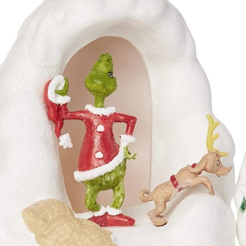 Department 56 8.5" Grinch Village Mt. Crumpit Sculpture (4029621) for ...