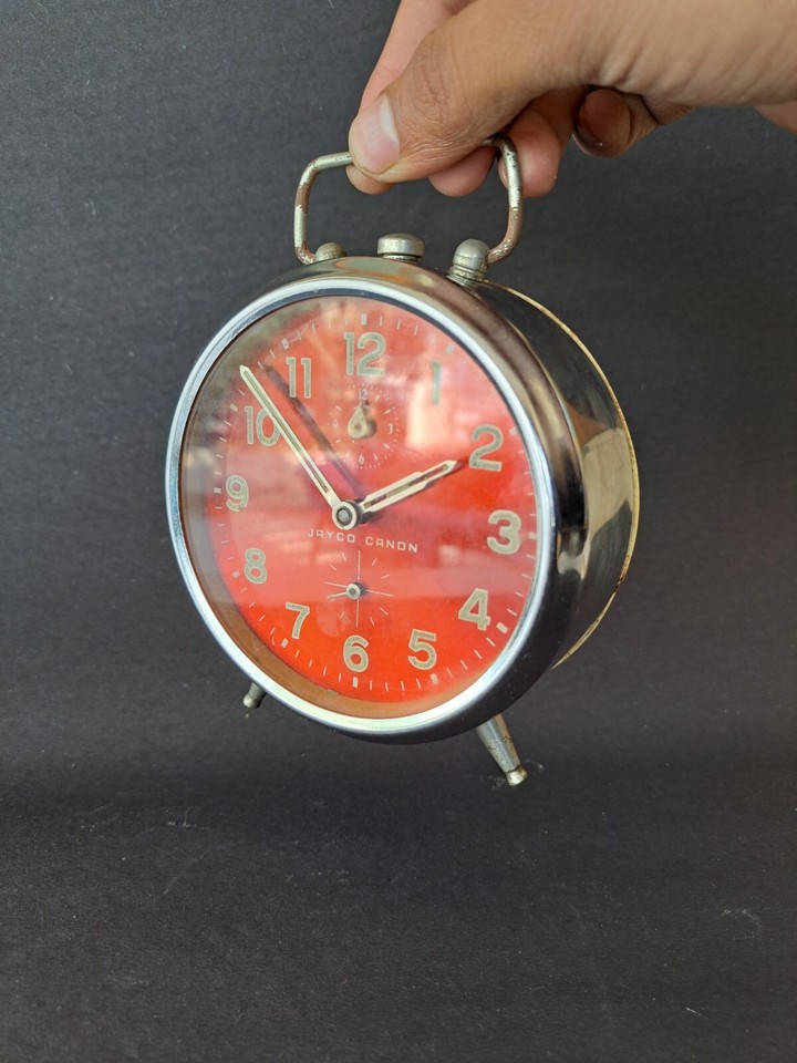Jayco Canon Table Alarm Watch Vintage 1950s Antique Clock | eBay