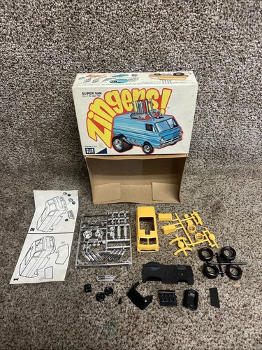 Vintage MPC Original Zingers Super Van Opened | eBay