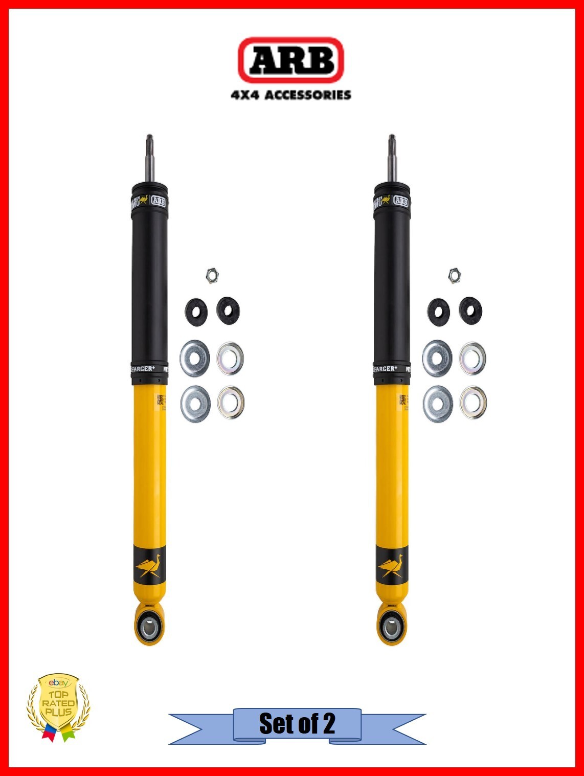 ARB Old Man Emu Rear Nitrocharger Plus Shock Pair For 10-23 Toyota ...