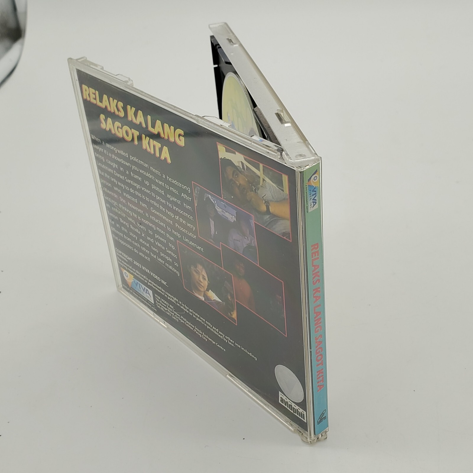 RELAKS KA LANG SAGOT KITA RAMON REVILLA Viva Video 2 DISC VCD CD MOVIE FILIPINO | eBay