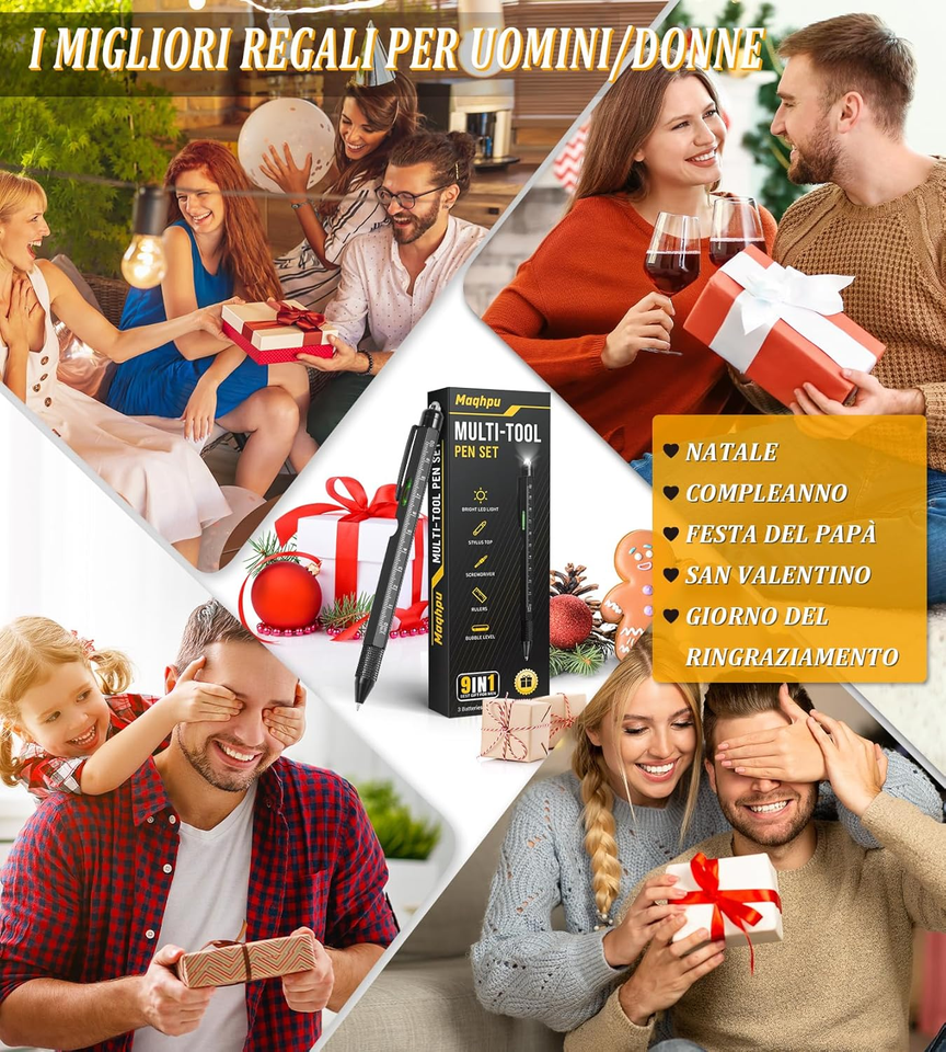 Regalo Uomo, Idee Regalo San Valentino per Lui, Penna Regalo ...