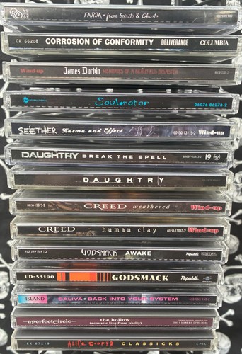 Lot 14 used Metal/Heavy Metal/Hard Rock Band CDs! Pick and choose! (All ...