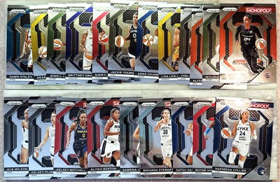 2024 Panini Prizm Monopoly WNBA Pick Your All-Stars Cards .99 Each ...