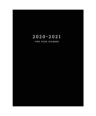 2020-2021 Two Year Planner: Large Monthly Planner with Inspirational ...
