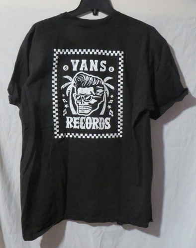 Vans Records 66 black Shirt Men's XXL | eBay